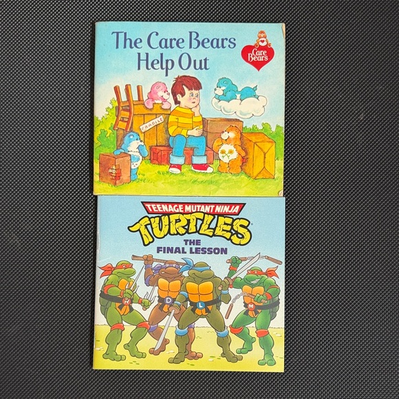 Toys | Vintage The Care Bears Help Out And Teenage Mutant Ninja Turtles ...
